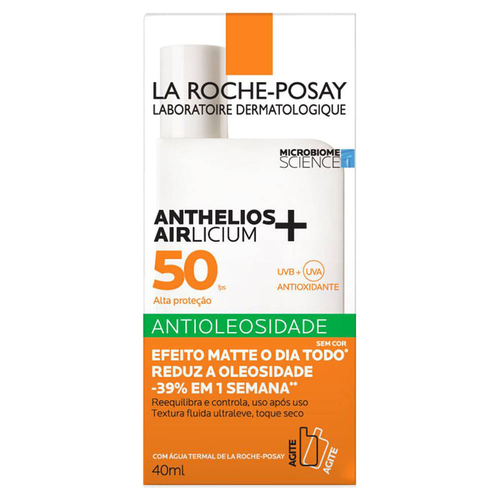 Protetor Solar Facial La Roche-Posay Anthelios Airlicium Anti ...