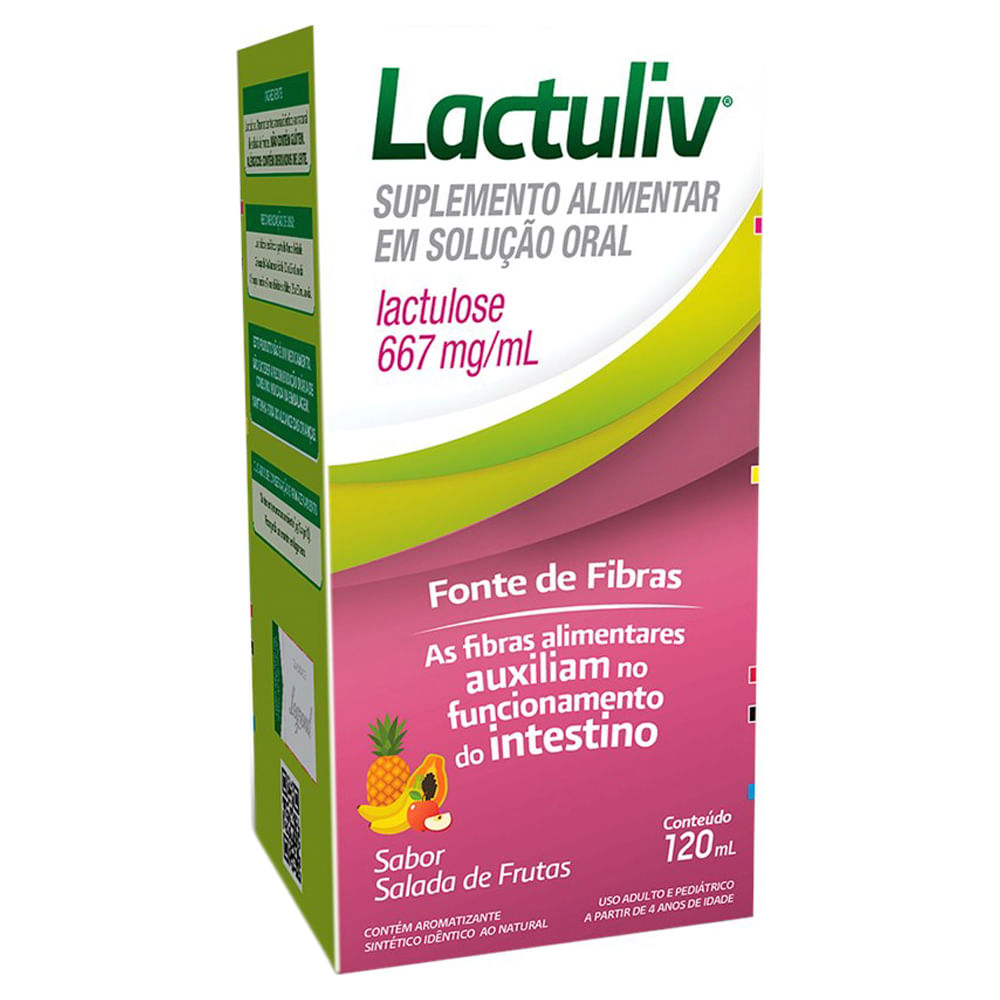 Lactuliv Legrand Sabor Salada de Frutas 667mg Solução Oral 120ml - Coop ...