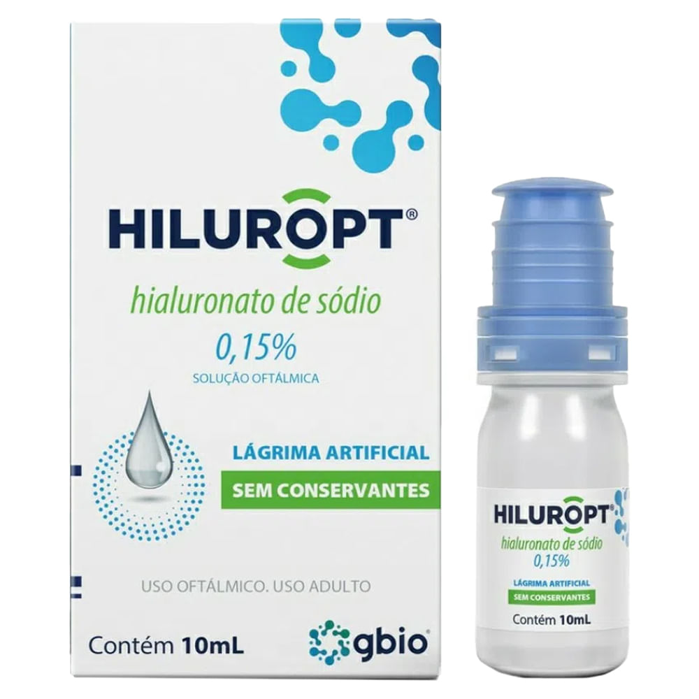 Hiluropt Gbio 1,5mg Solução Oftálmica 10ml - Coop Drogaria