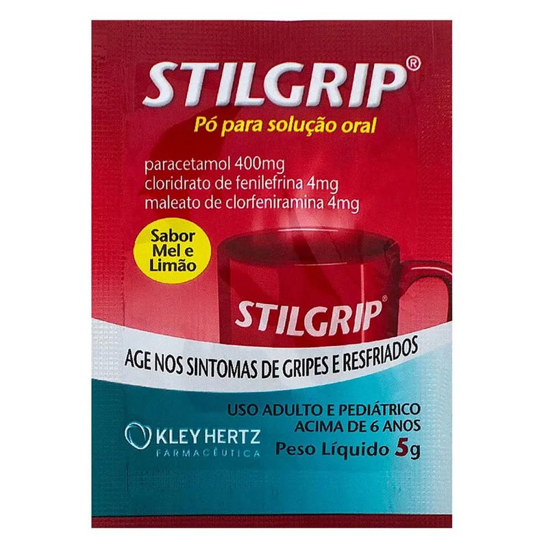 Stilgrip Kley Hertz Solução Oral Sachê 5g - Coop Drogaria