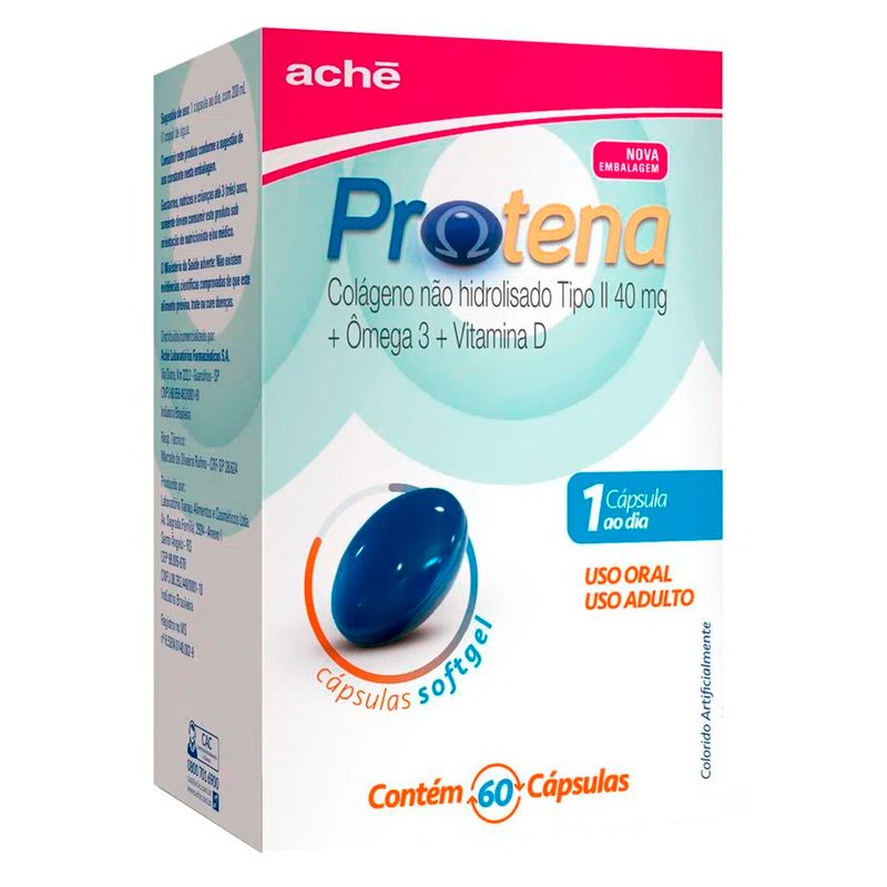 Protena Plus D Aché | Com 60 Cápsulas - Coop Drogaria