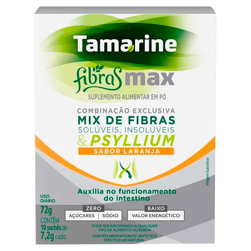 Tamarine Fibras Max Hypera Sabor Laranja | Com 10 Sachês - Coop Drogaria