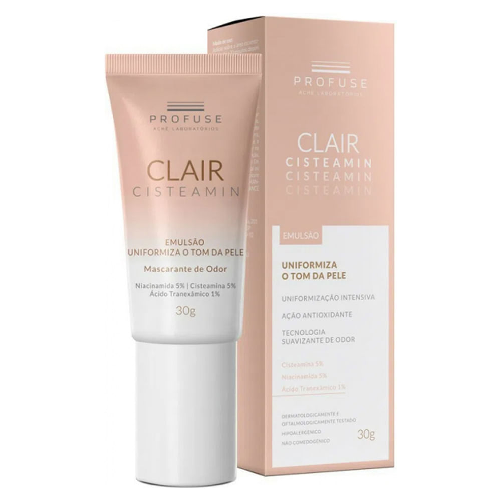 Hidratante Facial Profuse Clair Cisteamin 30g - Coop Drogaria