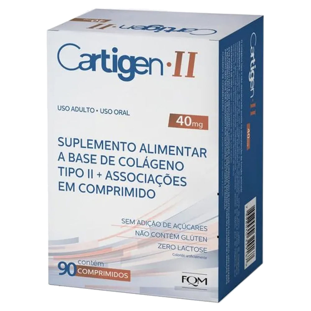 Cartigen II BL Farmoquímica | Com 90 Comprimidos - Coop Drogaria