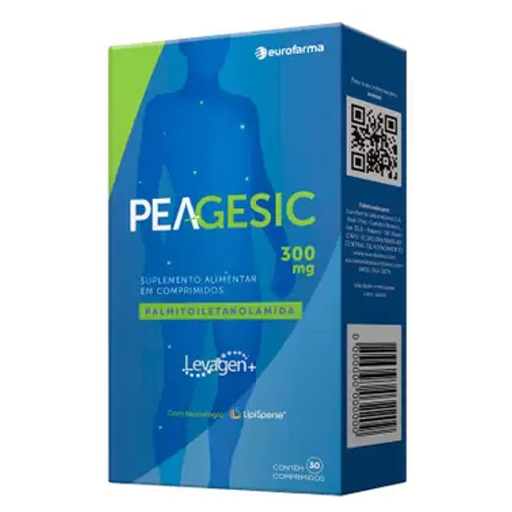Peagesic Eurofarma 300mg | Com 30 Comprimidos - Coop Drogaria