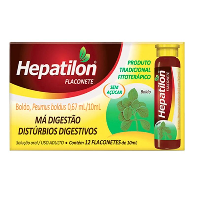 Hepatilon Kley Hertz 10ml | Com 12 Flaconetes - Coop Drogaria