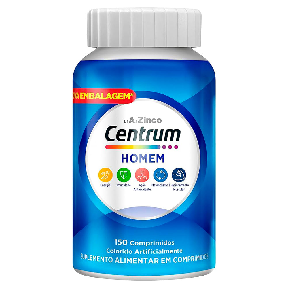 Centrum GSK Homem | Com 150 Cápsulas - Coop Drogaria