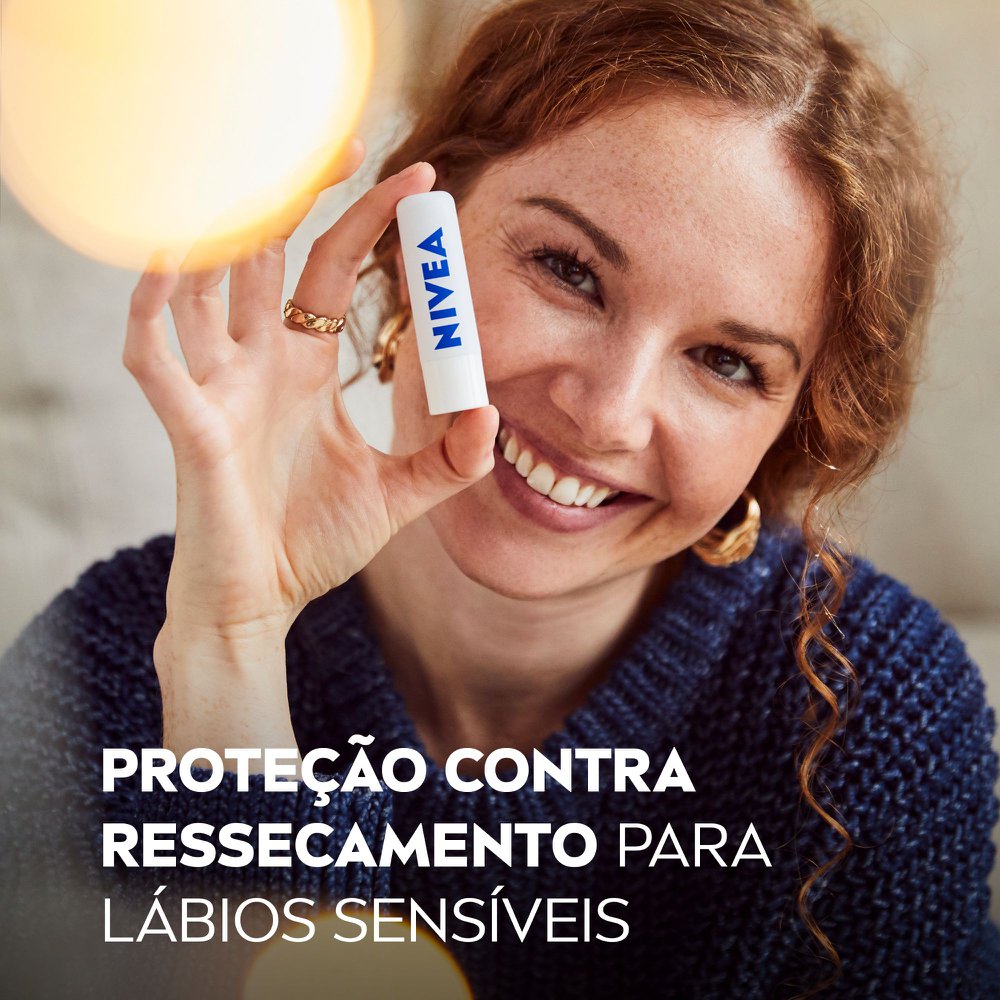 Protetor Labial Nivea Med Repair FPS15 4,8g - Coop Drogaria
