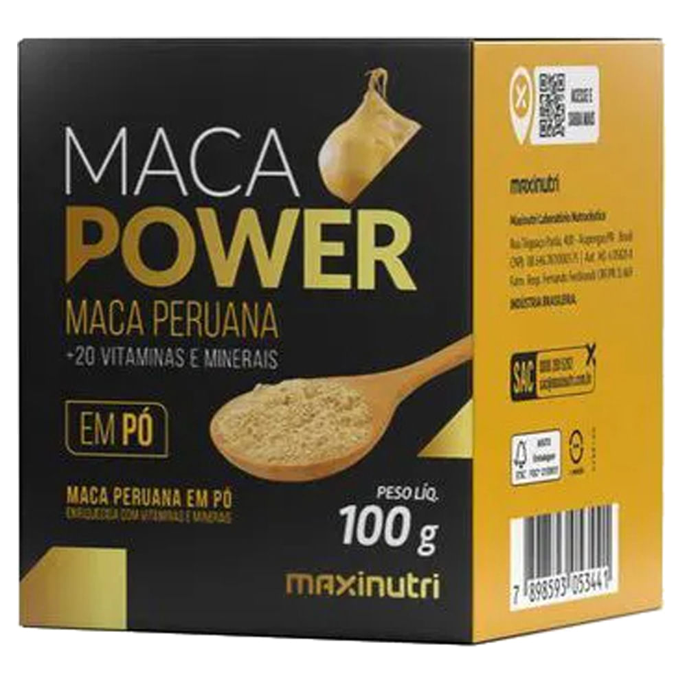Maca Power Maxinutri em Pó 90g - Coop Drogaria