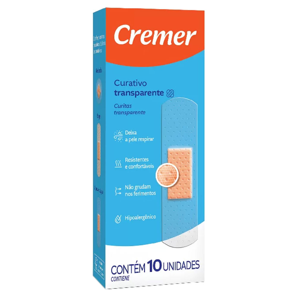 Curativo Cremer Microporoso | Com 10 Unidades - Coop Drogaria