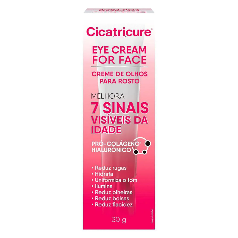 Hidratante para Olhos Cicatricure Eye Cream For Face 30g - Coop Drogaria
