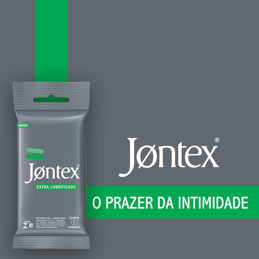 Preservativo Jontex Comfort Plus | Com 6 Unidades - Coop Drogaria