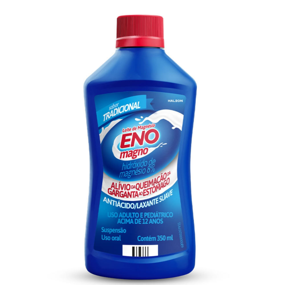 Enomagno Leite de Magnésia Tradicional 350ml - Coop Drogaria