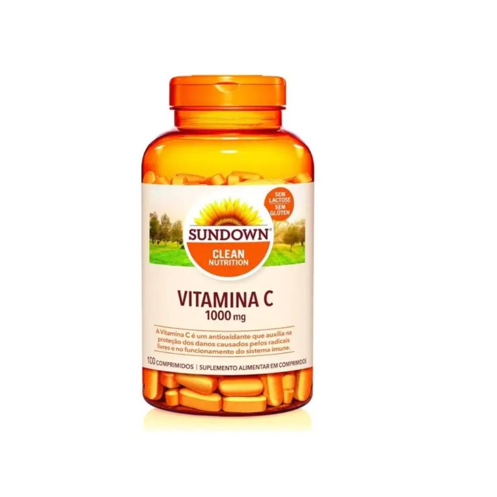 Vitamina C 500Mg 100 Cápsula Sundown - Coop Drogaria