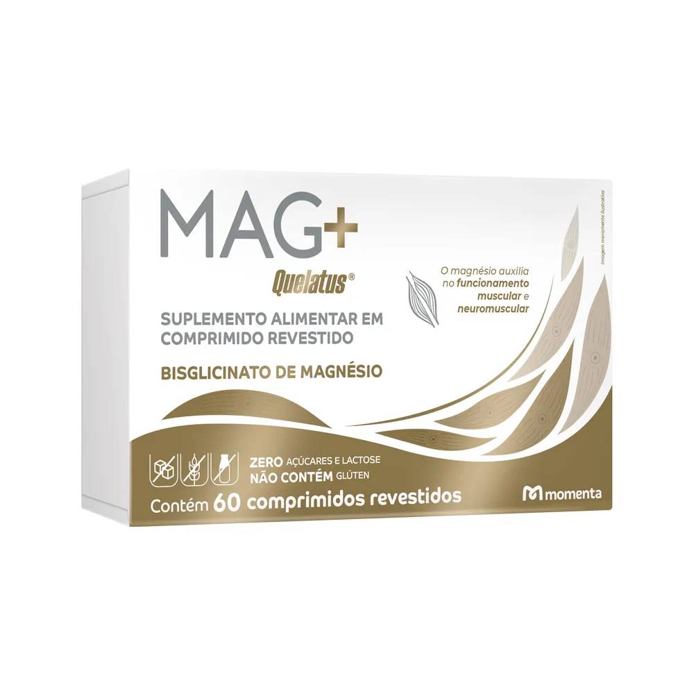 Mag+ Quelatus Com 60 Comprimidos Revestidos - Coop Drogaria