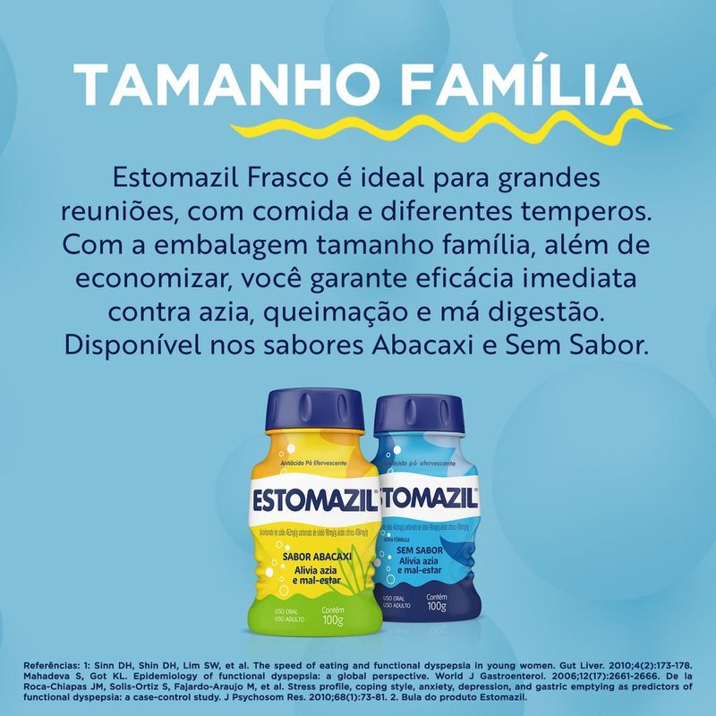 Antiácido Estomazil Sem Sabor 100g - Coop Drogaria