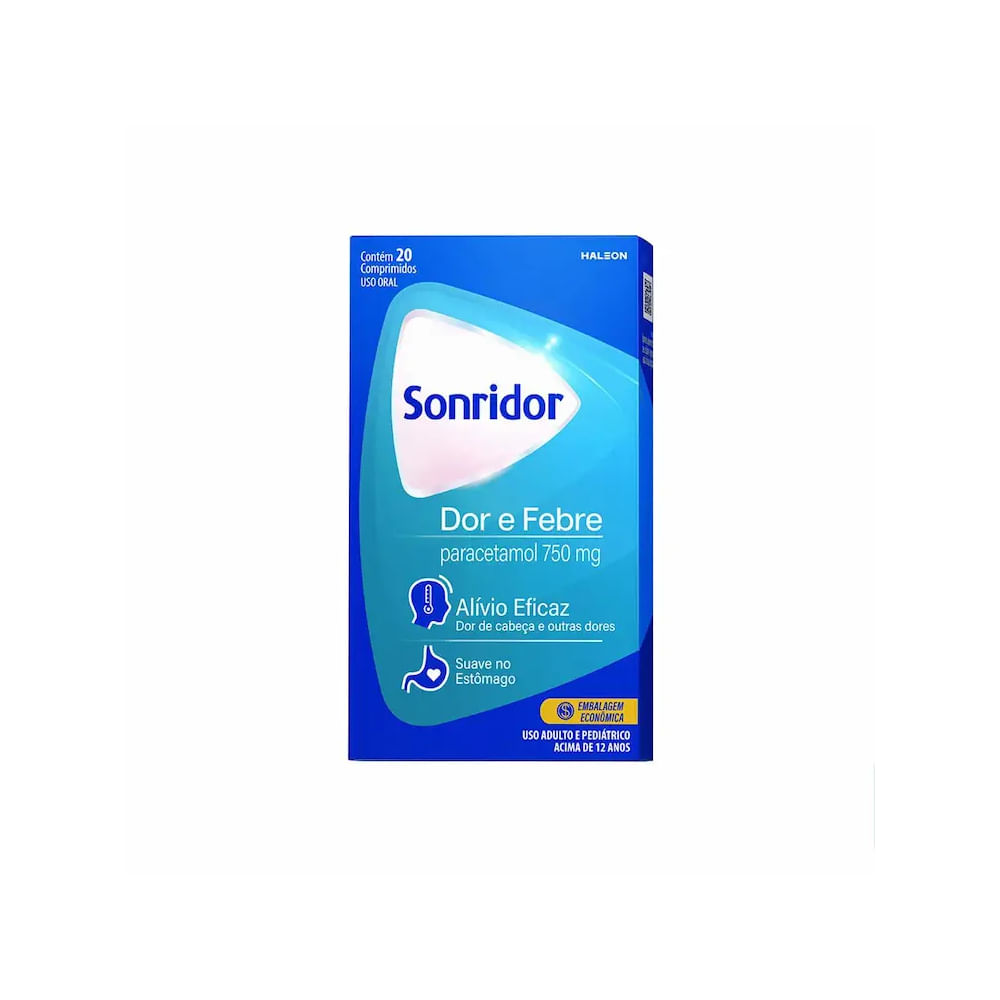 Sonridor Dor E Febre 20 Comprimidos - Coop Drogaria